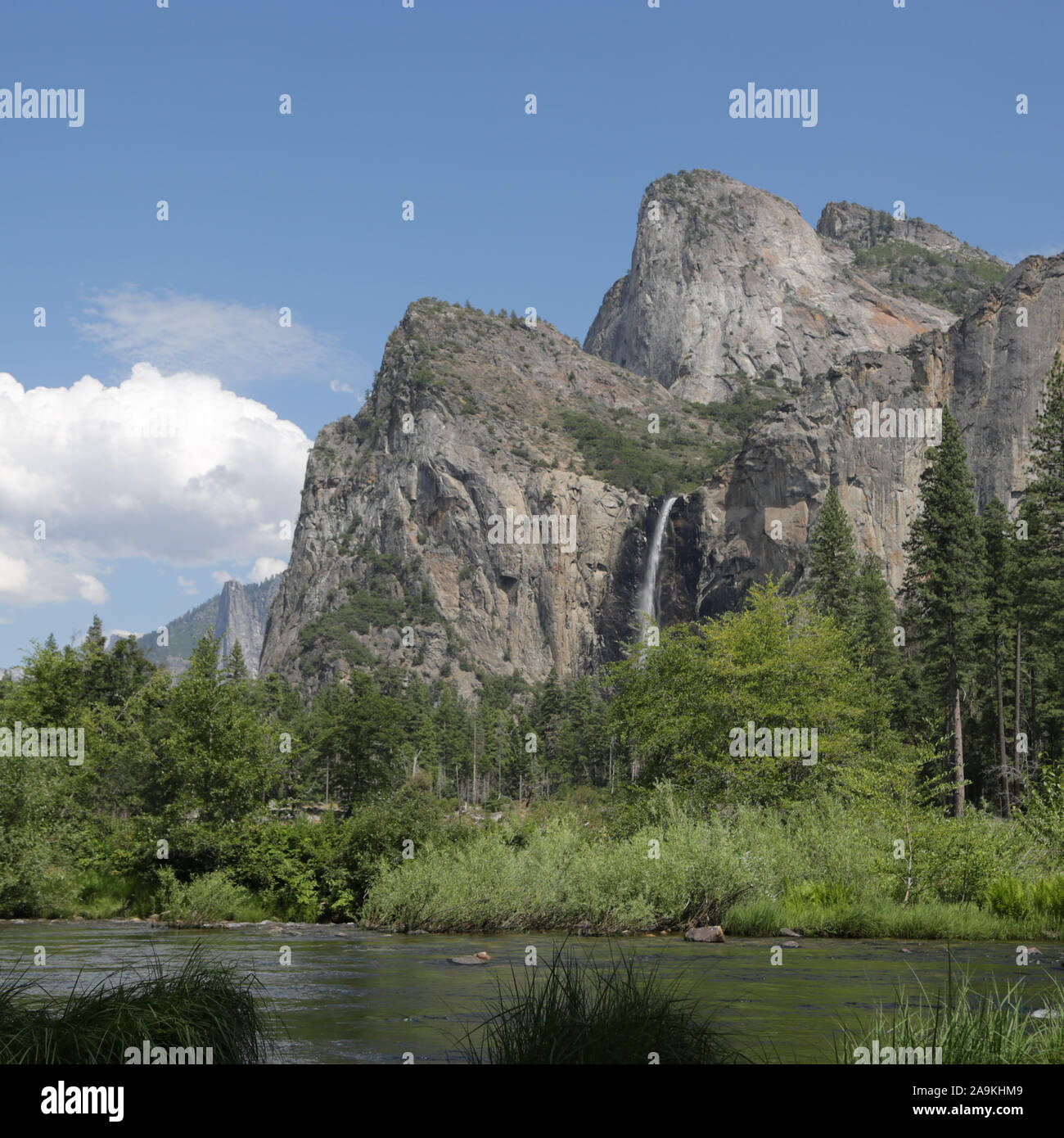 in USA inside yosemite national park the beauty of amazing nature ...