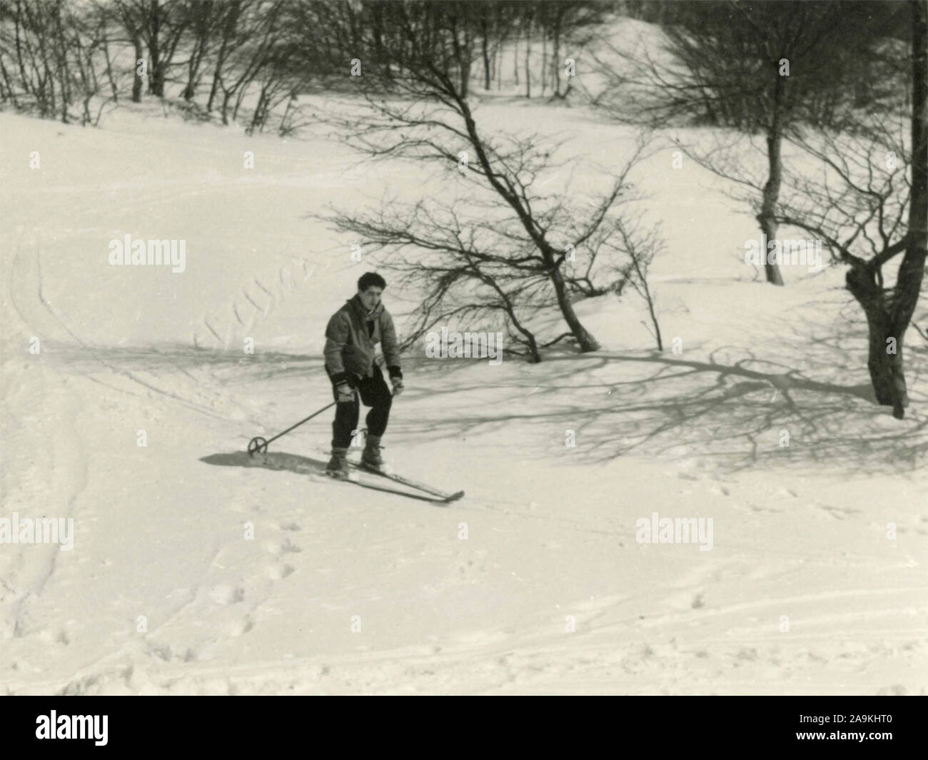 Alpine skiing ski hi-res stock photography and images - Alamy