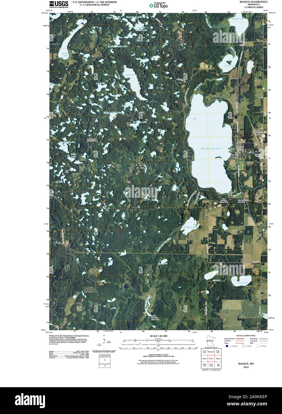 Backus minnesota hi-res stock photography and images - Alamy