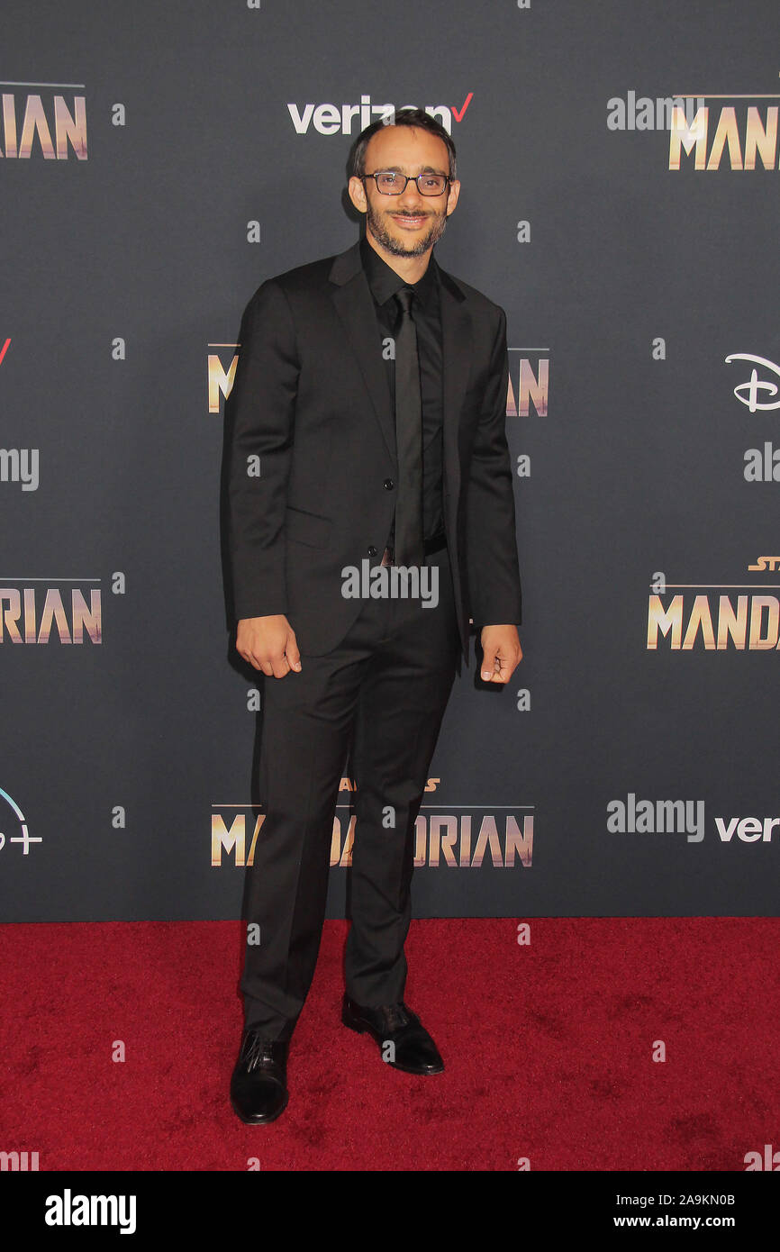 Omid Abtahi 11/13/2019 “The Mandalorian” Premiere held at the El ...