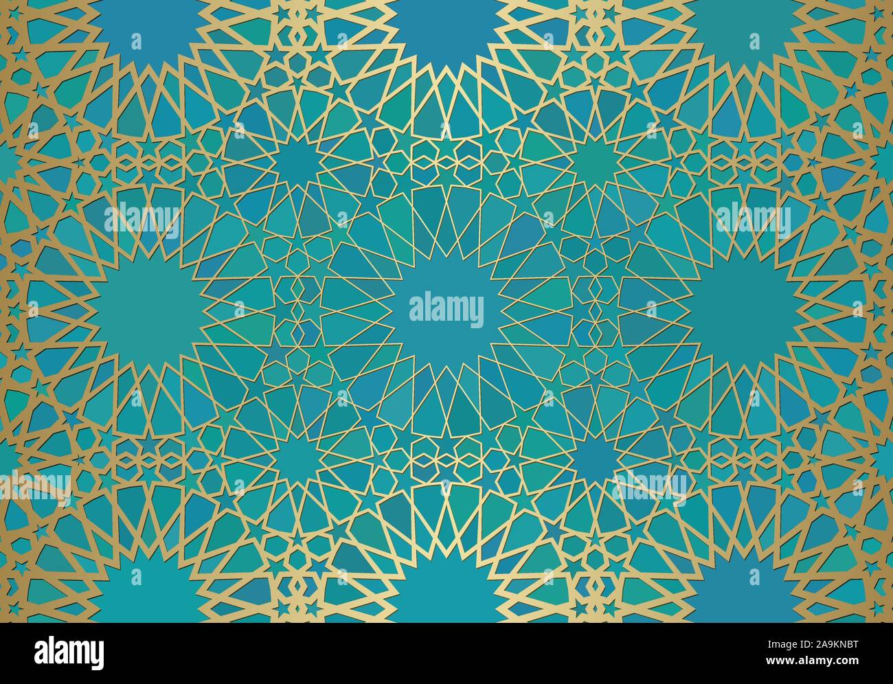 Abstract background with islamic ornament, arabic geometric texture ...
