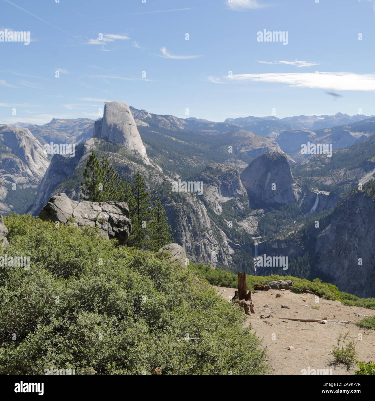 in USA inside yosemite national park the beauty of amazing nature ...