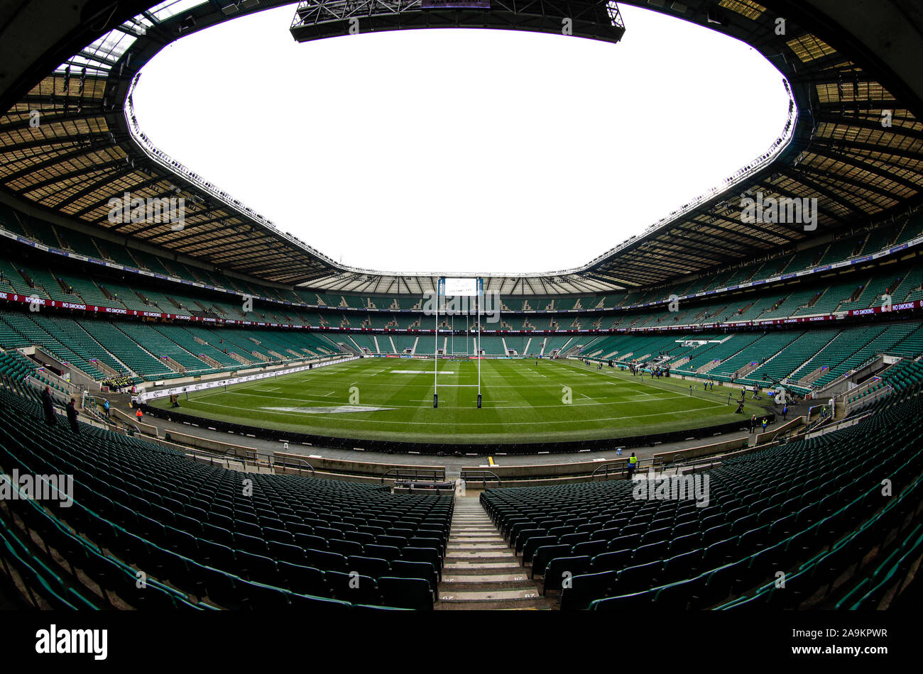 View inside twickenham stadium twickenham hi-res stock photography and ...