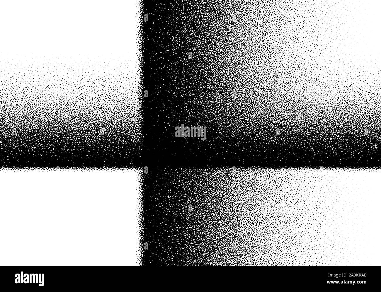 White dots scattered on gradient Black and White Stock Photos & Images ...