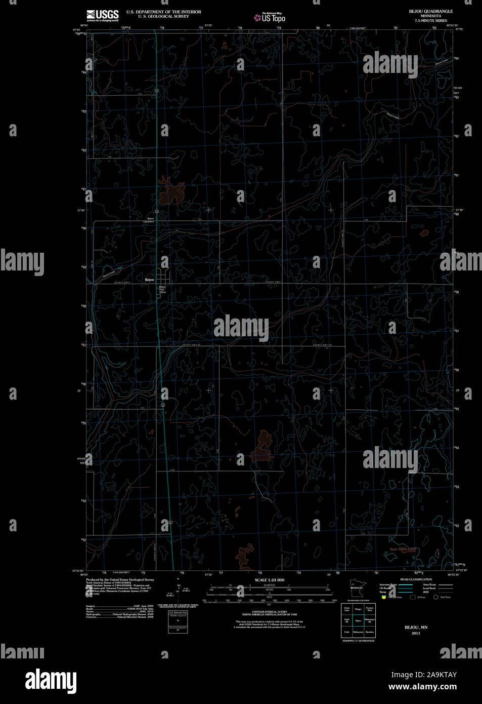 Map of bejou hi-res stock photography and images - Alamy