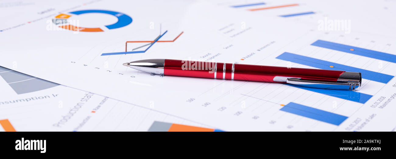 documents on the table, office workplace Stock Photo - Alamy