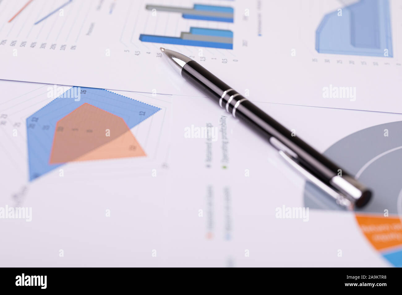 documents on the table, office workplace Stock Photo - Alamy