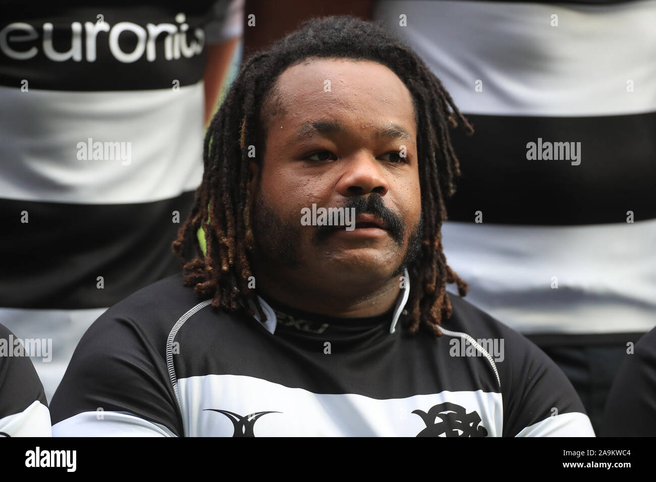 Barbarians' Mathieu Bastareaud before The Killik Cup match at ...