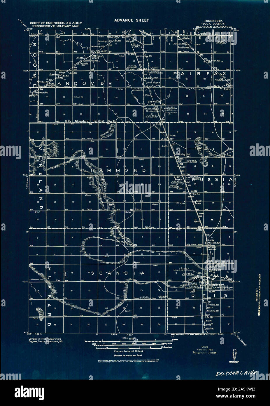 Map of beltrami hi-res stock photography and images - Alamy
