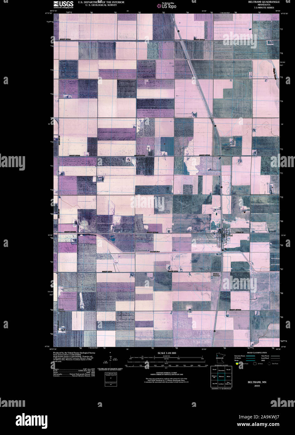 Map of beltrami hi-res stock photography and images - Alamy