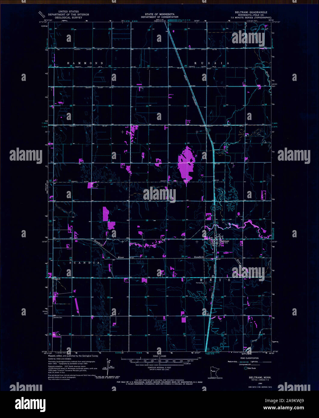 Map of beltrami hi-res stock photography and images - Alamy