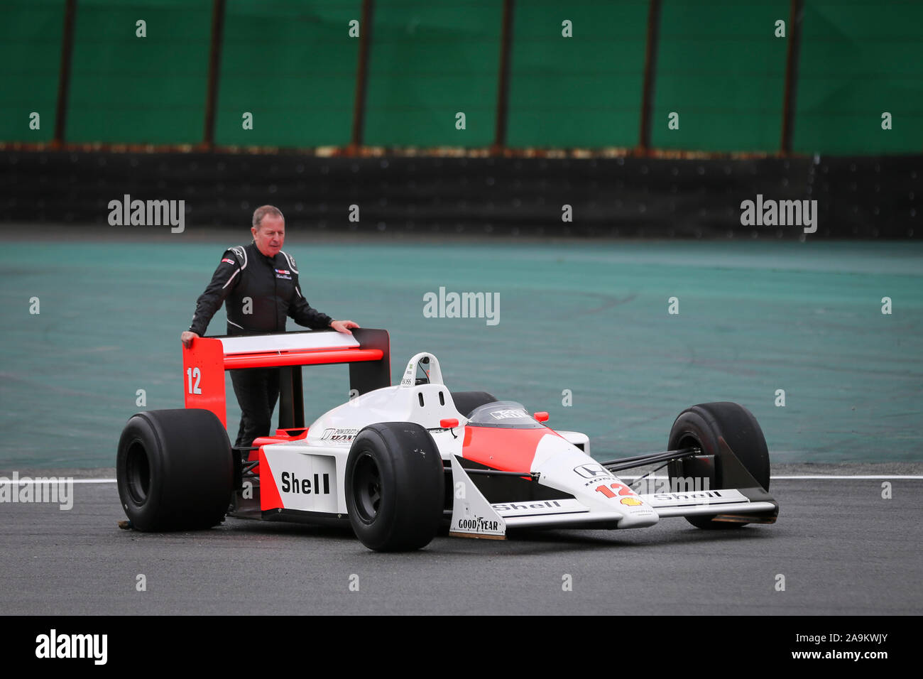 Sao Paulo, Brazil. 14th Nov, 2019. McLaren Racing F1 MP4/4 of 1988 and ...