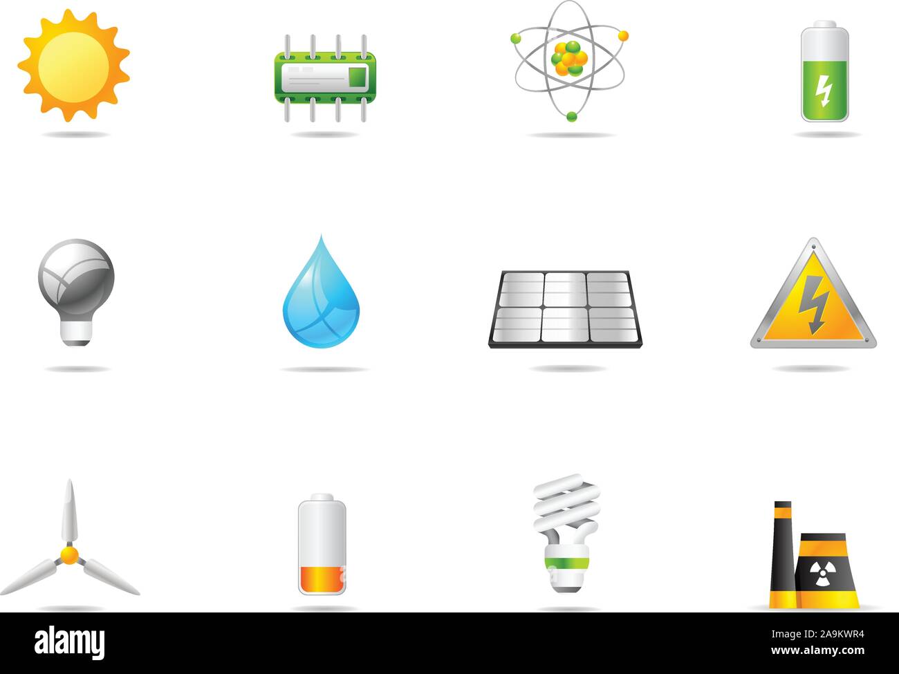 Philos icon set. Professional icons for website and presentation Stock ...