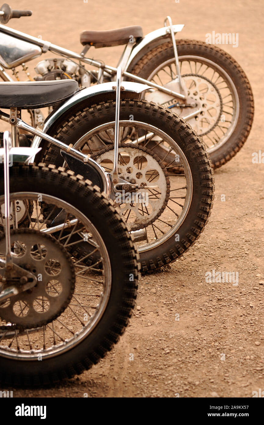 Speedway vintage motorcycle hi-res stock photography and images - Alamy