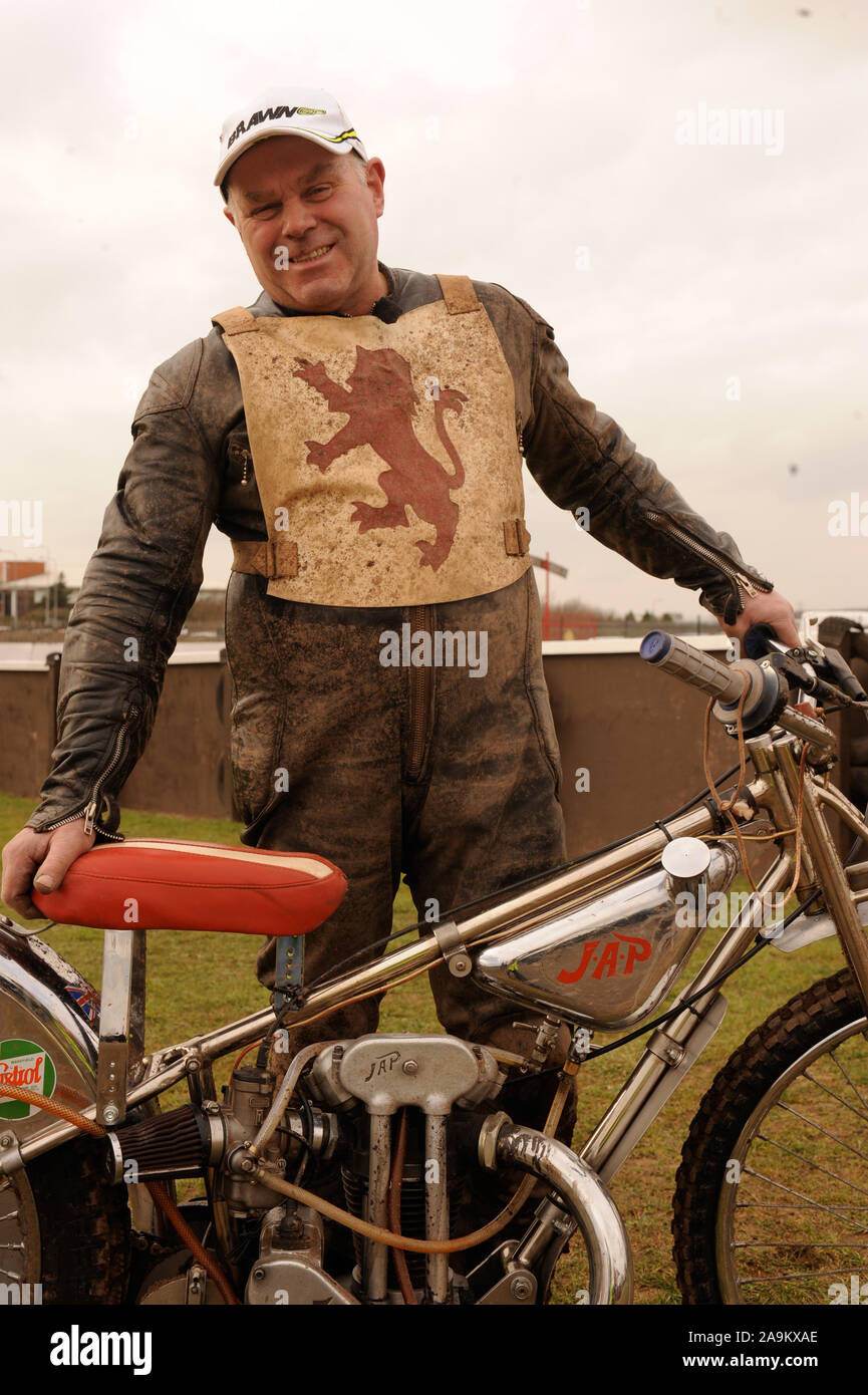 Speedway motorcycle pilot hi-res stock photography and images - Alamy