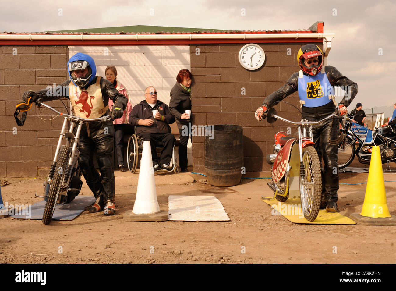 Vintage speedway motorcycles hi-res stock photography and images - Alamy