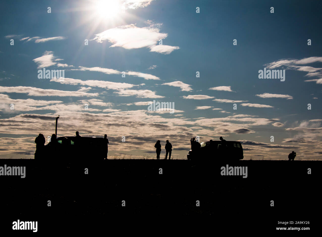 Rest moment on the road, Iceland Summer 2019 Stock Photo - Alamy