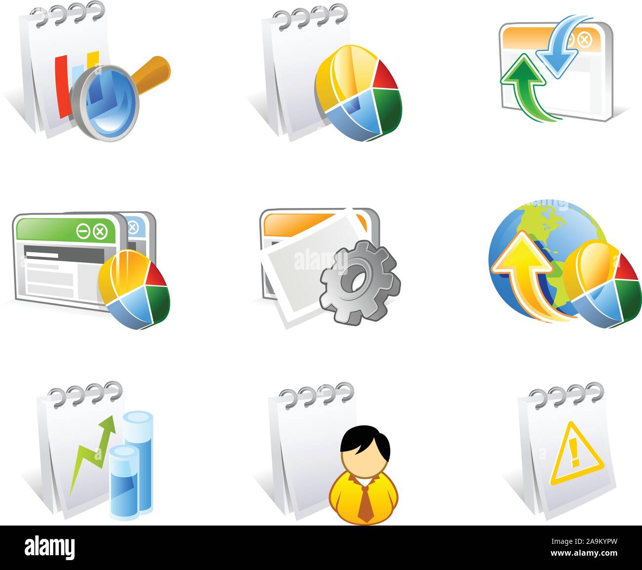 Panelo vector icons - Web Control Panel icons Stock Vector Image & Art ...
