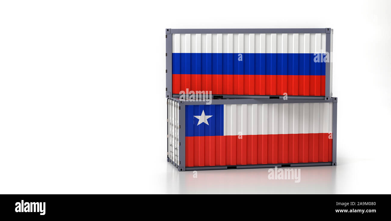 Russia chile flag hi-res stock photography and images - Alamy