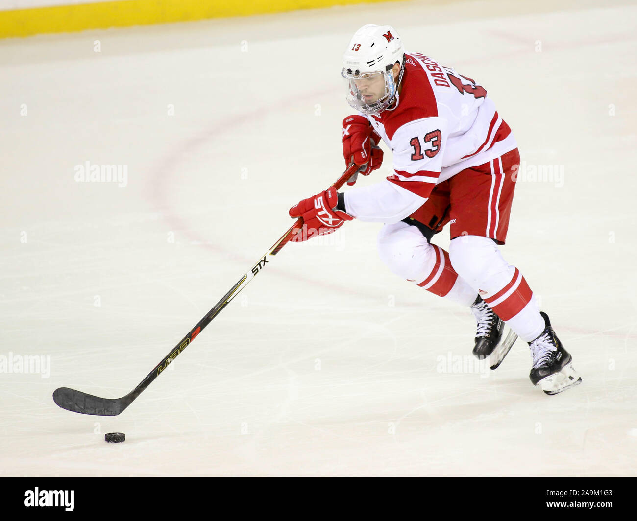 Oxford, Ohio, USA. 15th Nov, 2019. Miami's Derek Daschke during an NCAA ...