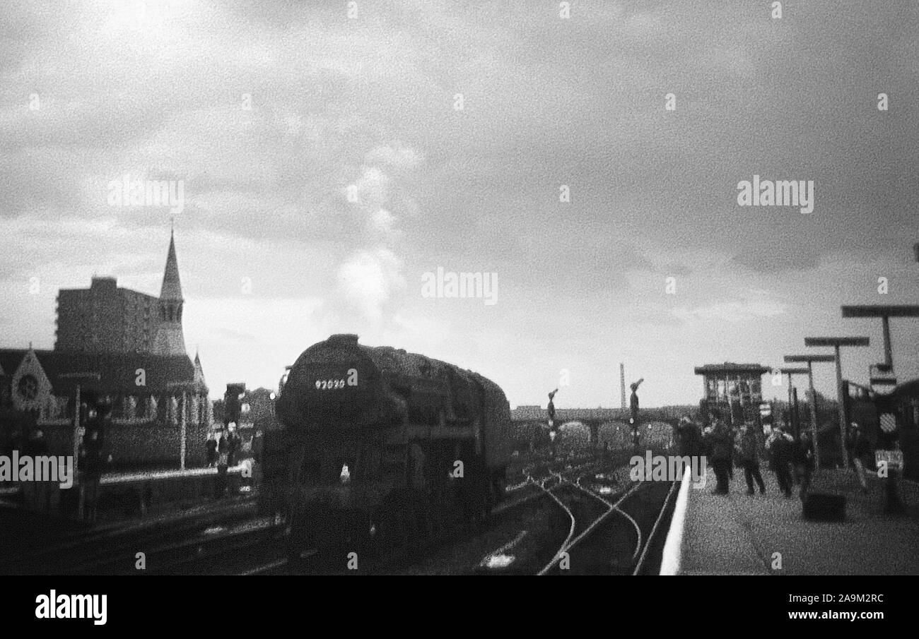 1967 Steam Train With Spotters High Resolution Stock Photography and ...