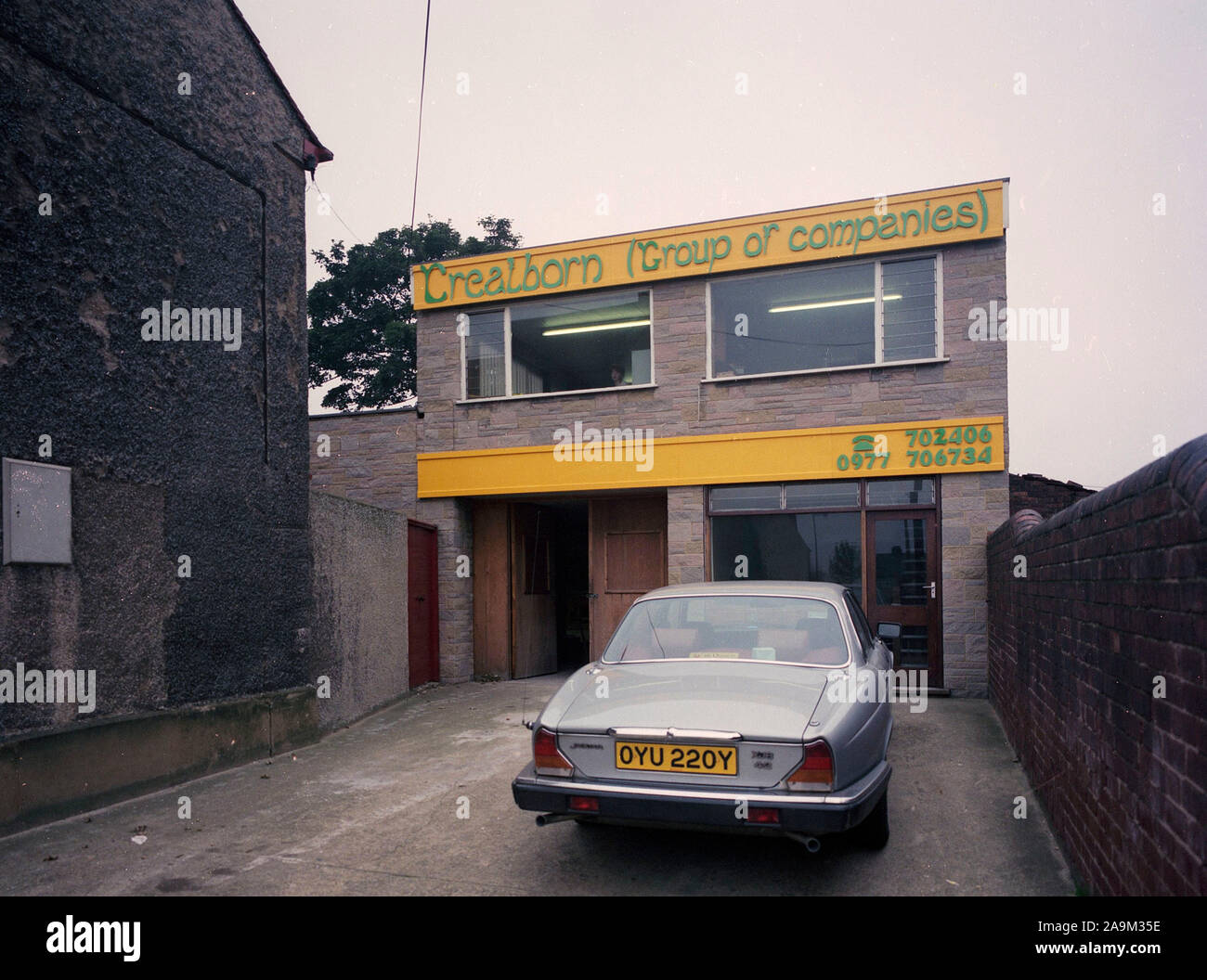 1982 office building, Wakefield, West Yorkshire, Northern England, UK ...