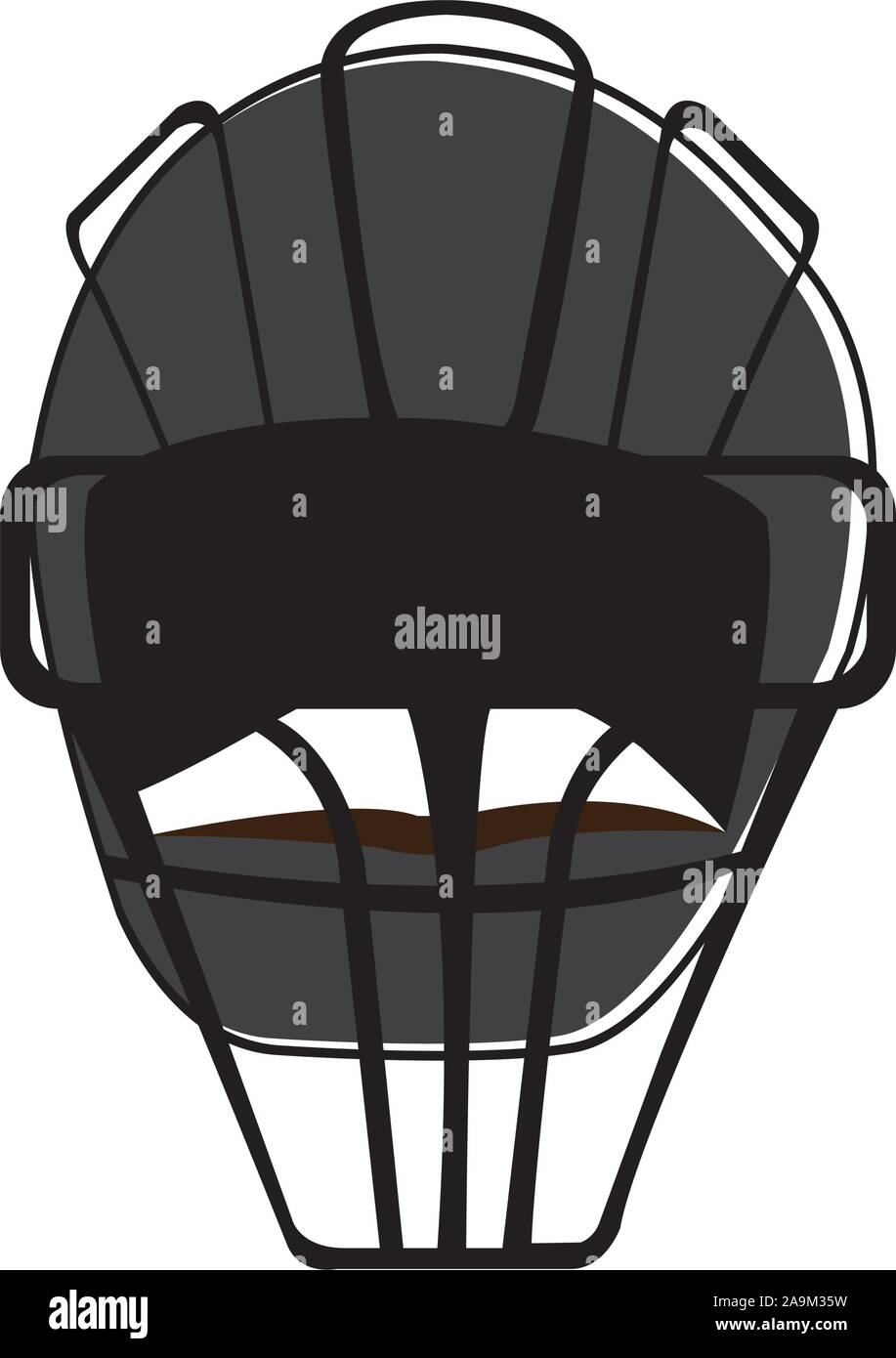 Softball helmet Stock Vector Images - Alamy