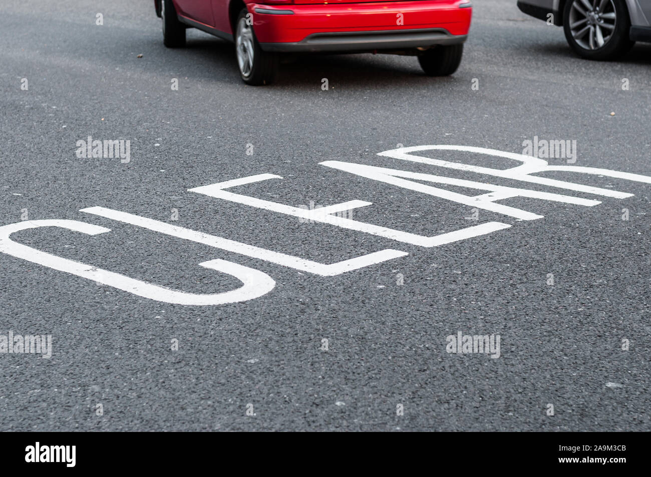 Clear markings hi-res stock photography and images - Alamy