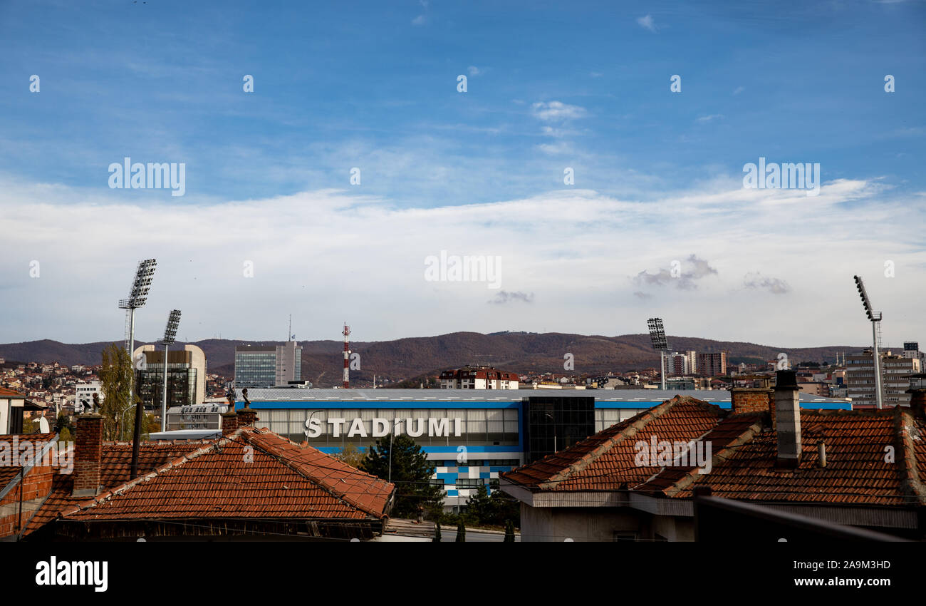 General View Of Fadil Vokrri Stadium Pristina Kosovo Stock Photo Alamy