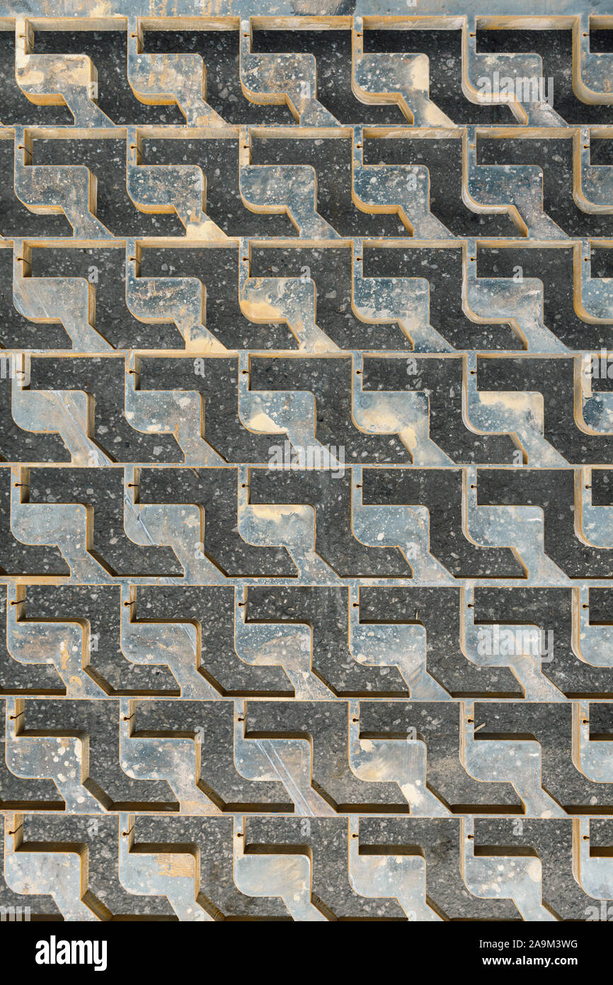 scrap metal on piles, abstract industry background Stock Photo - Alamy