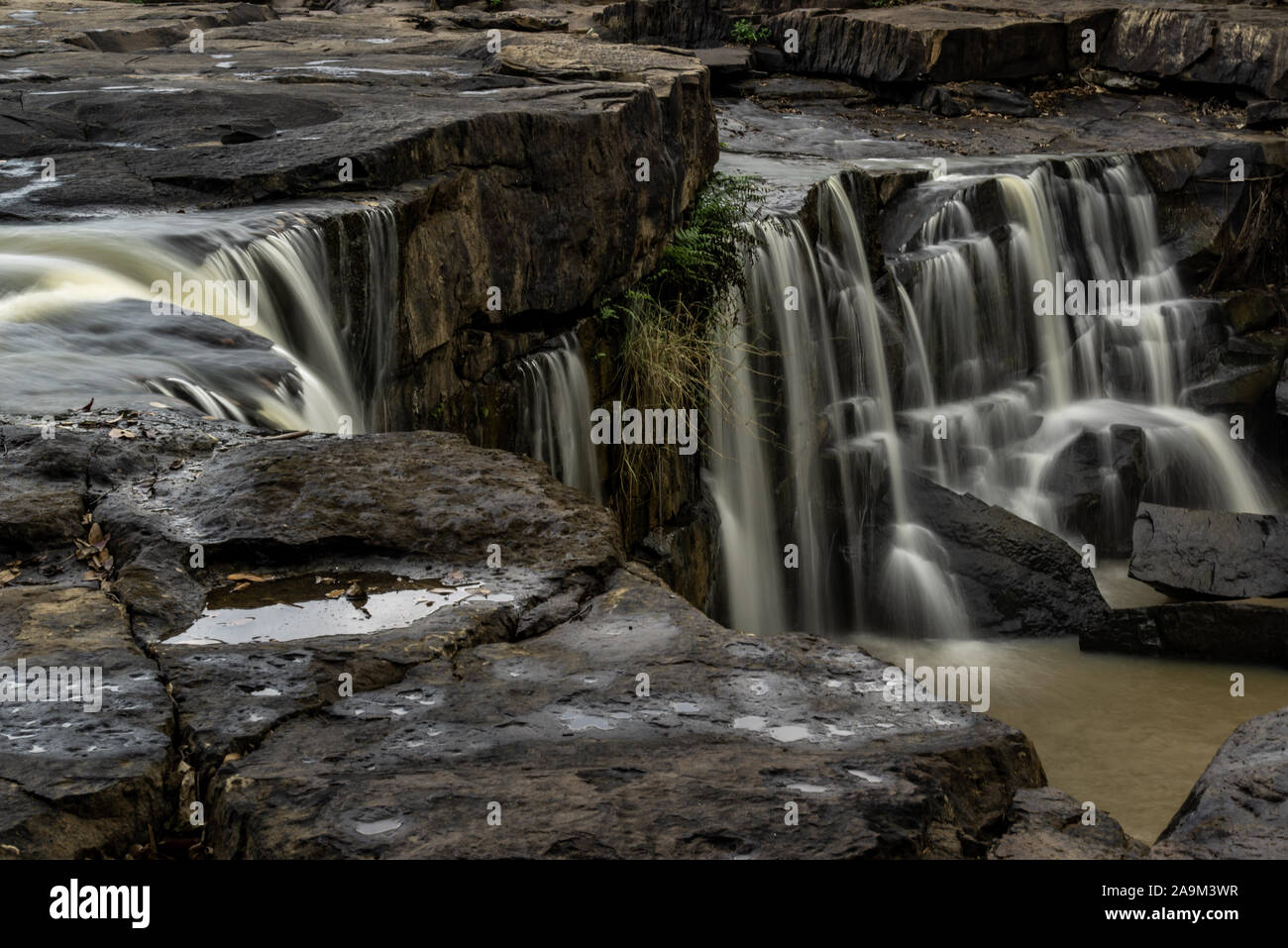 Beautiful Tat Ton Waterfall is a landmark of Tat Ton National Park ...