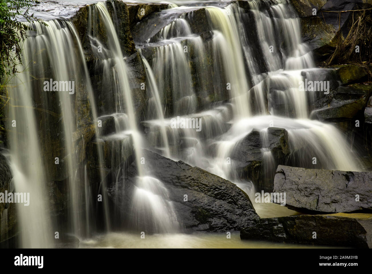 Beautiful Tat Ton Waterfall is a landmark of Tat Ton National Park ...