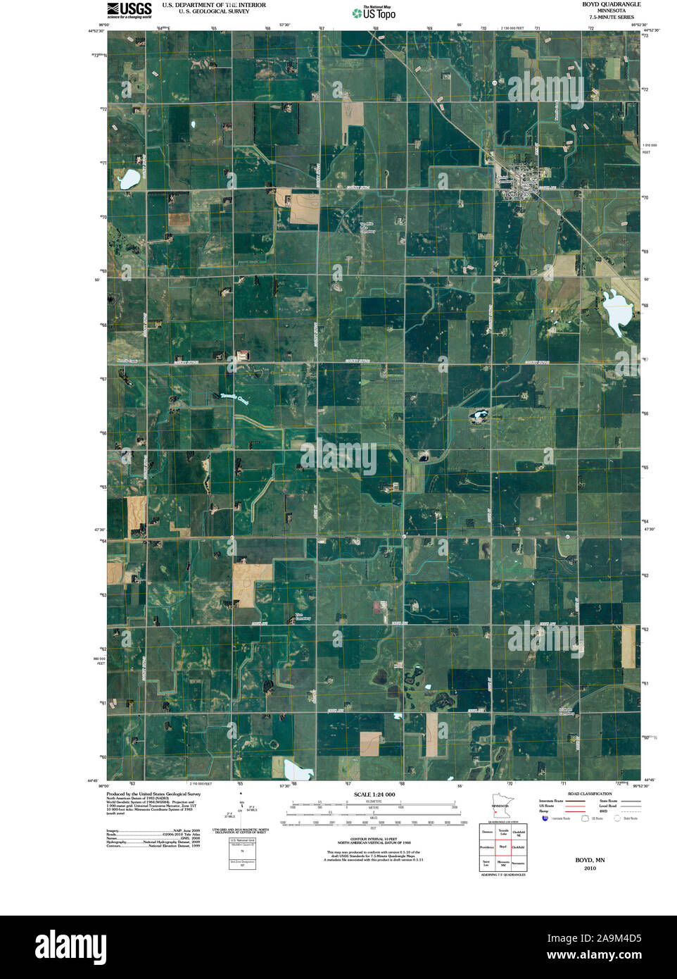 Map of boyd Cut Out Stock Images & Pictures - Alamy