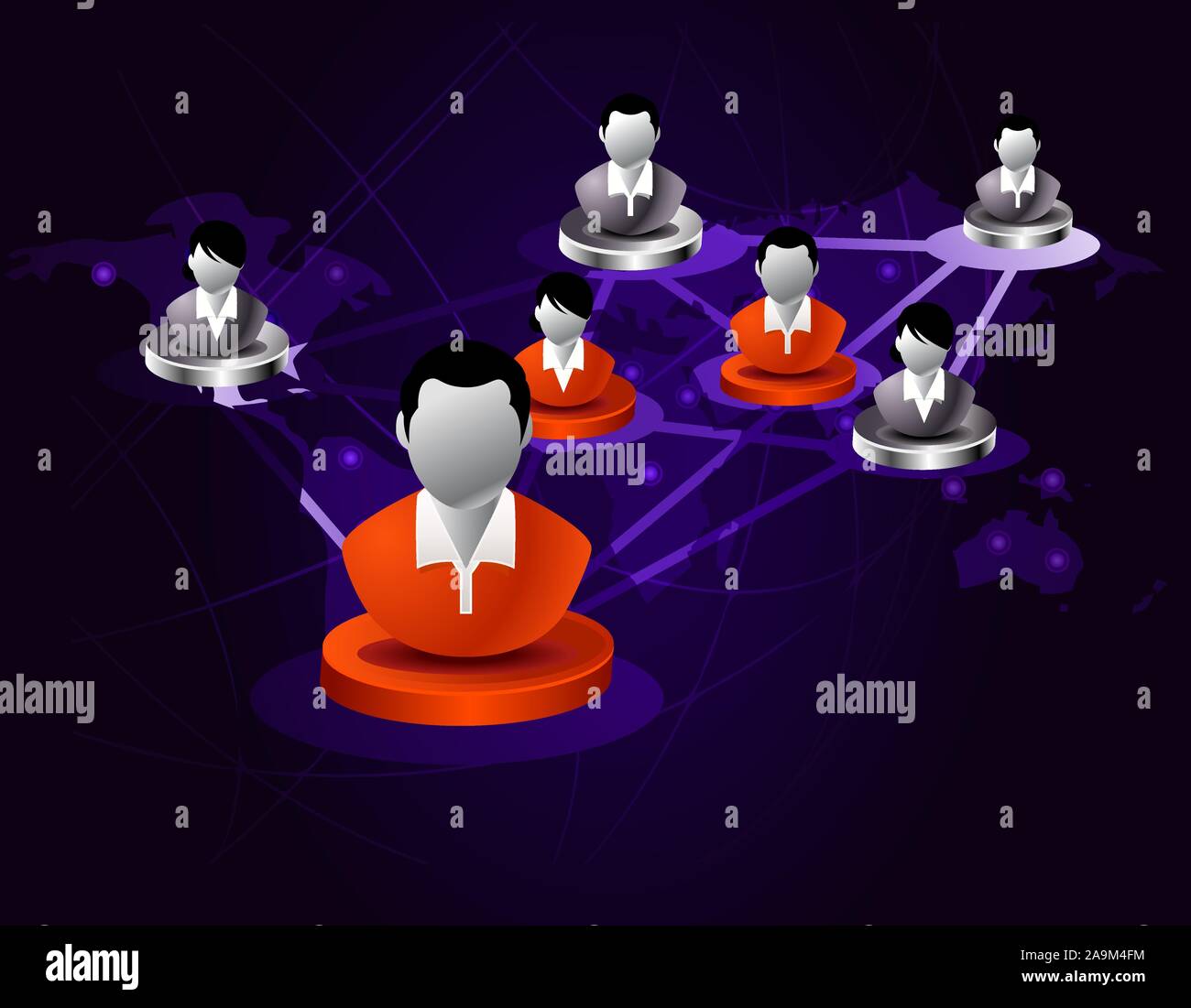 System team background Stock Vector Images - Alamy