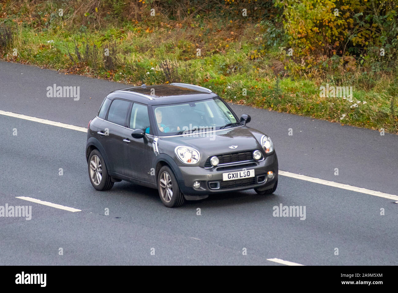 Minis motorway hi-res stock photography and images - Alamy