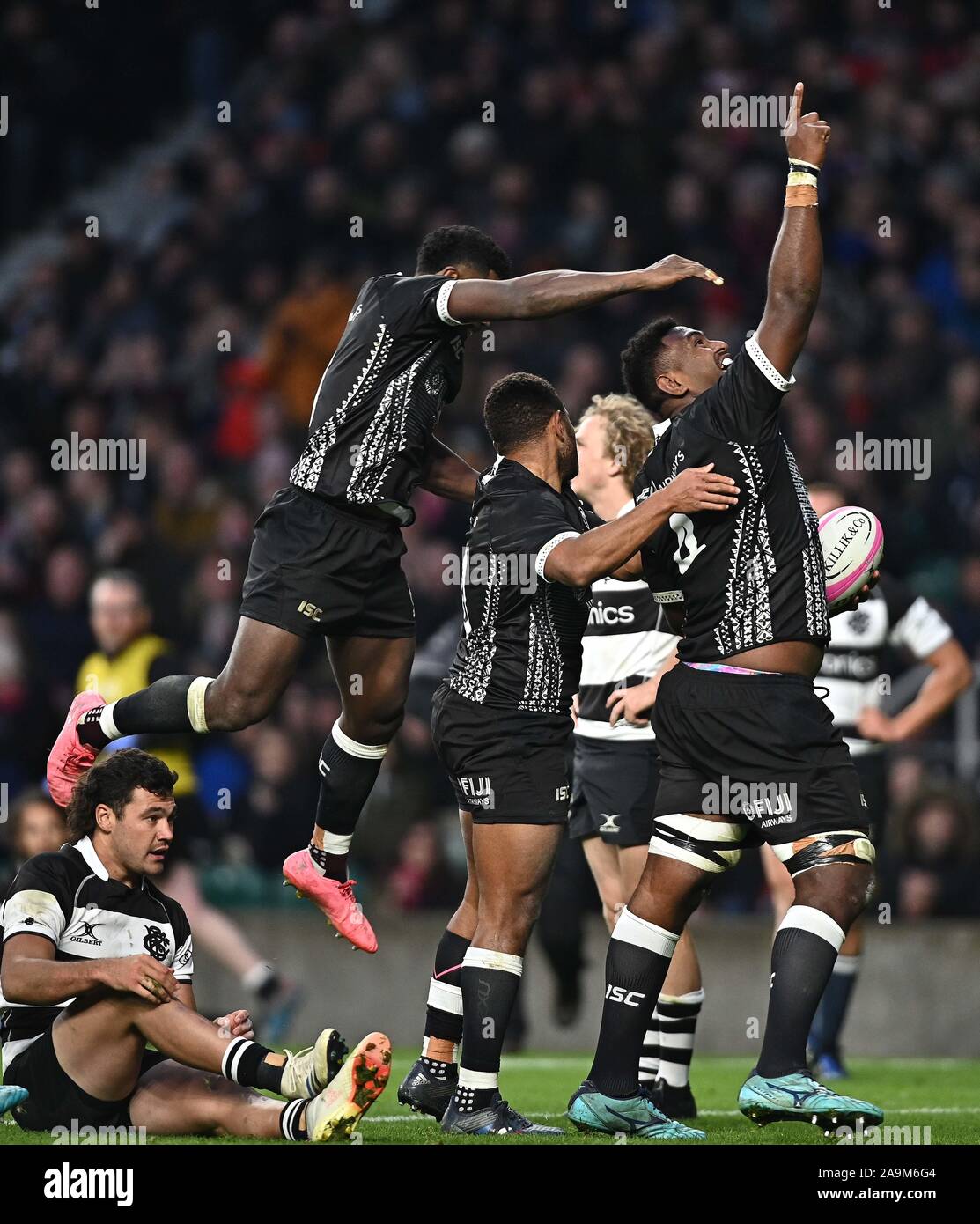 Twickenham, United Kingdom. 16th Nov, 2019. Temo Mayanavanua (Fiji ...