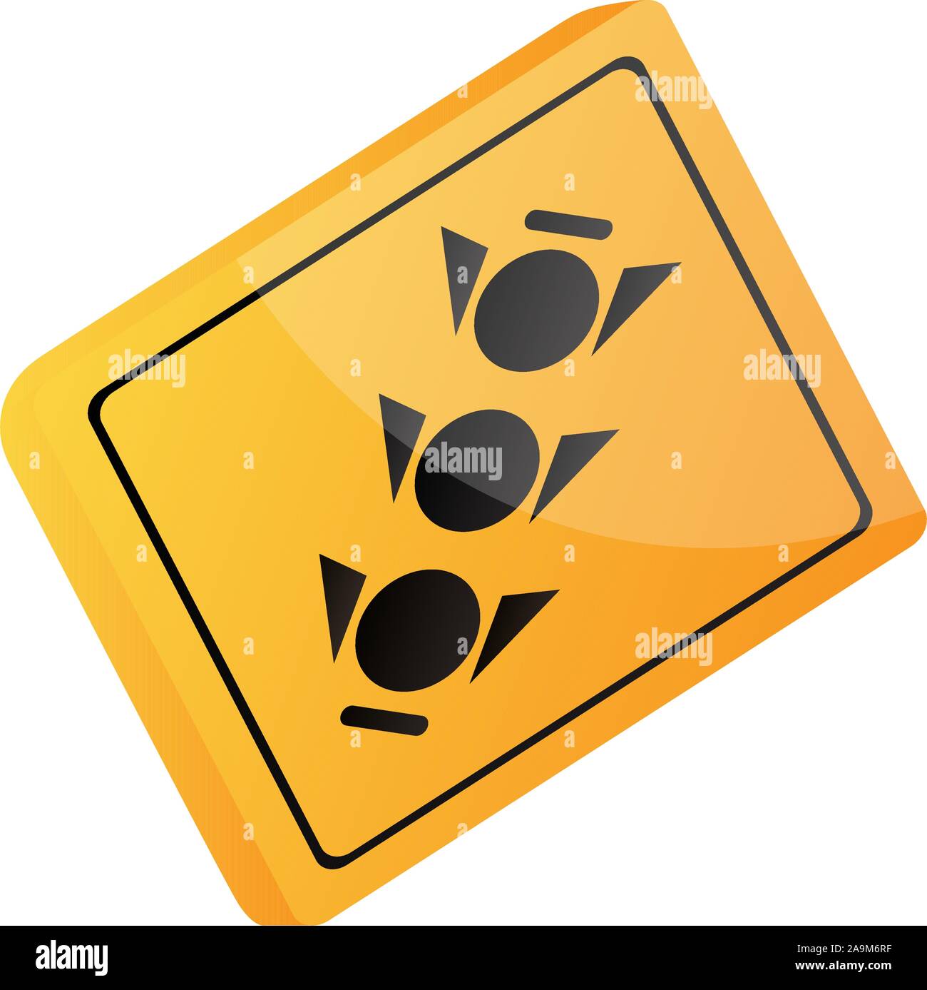 Isolated 3D traffic signal. Signal ahead, Traffic ligth - Vector Stock ... Isolated 3D traffic signal. Signal ahead, Traffic ligth - Vector Stock ...