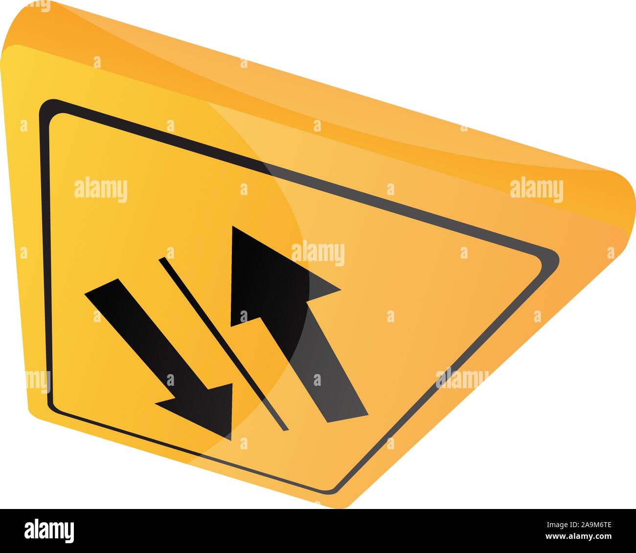 Isolated 3D signal transit on a white background- Vector illustration ...