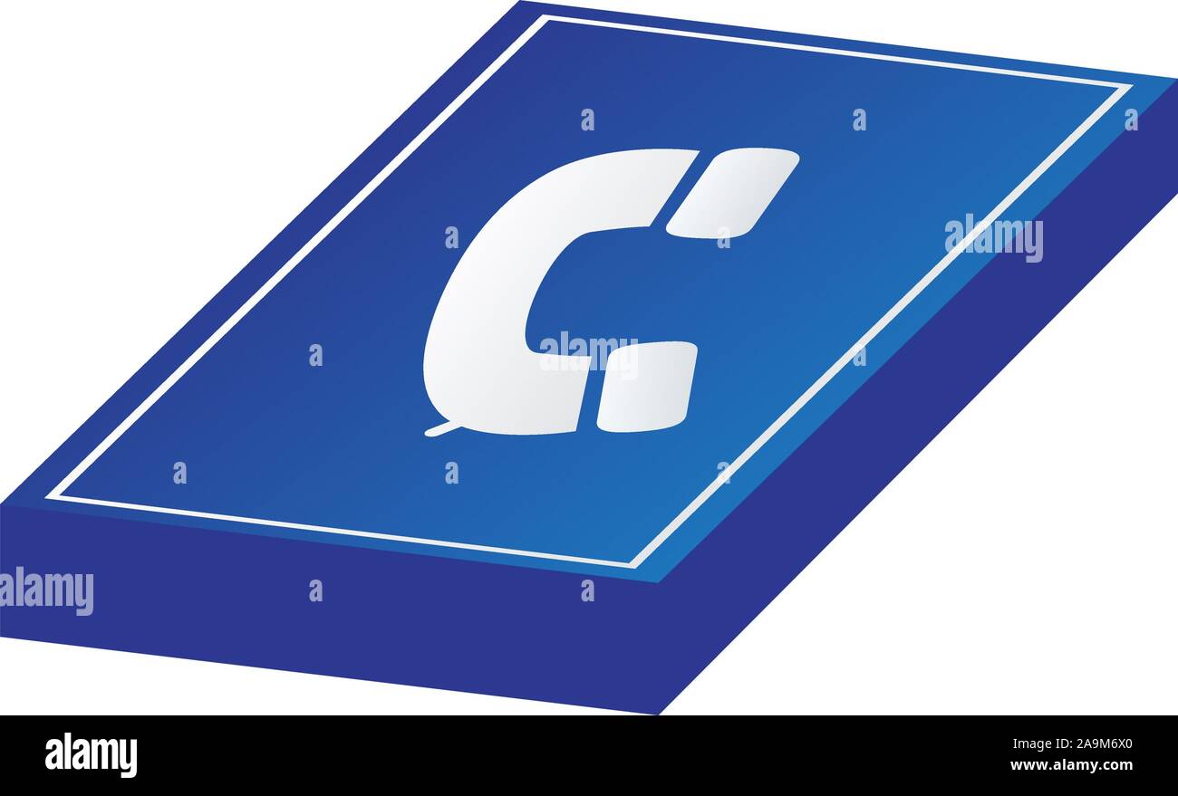 Telephone indication Stock Vector Images - Alamy