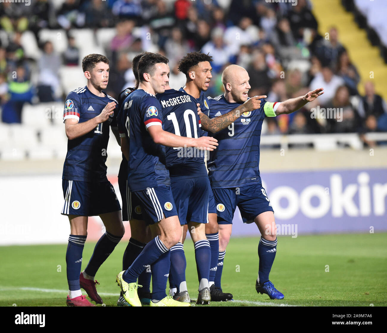 GSP Stadium Nicosia, Cyprus.. 16th Nov, 2019. Football Cyprus vs ...