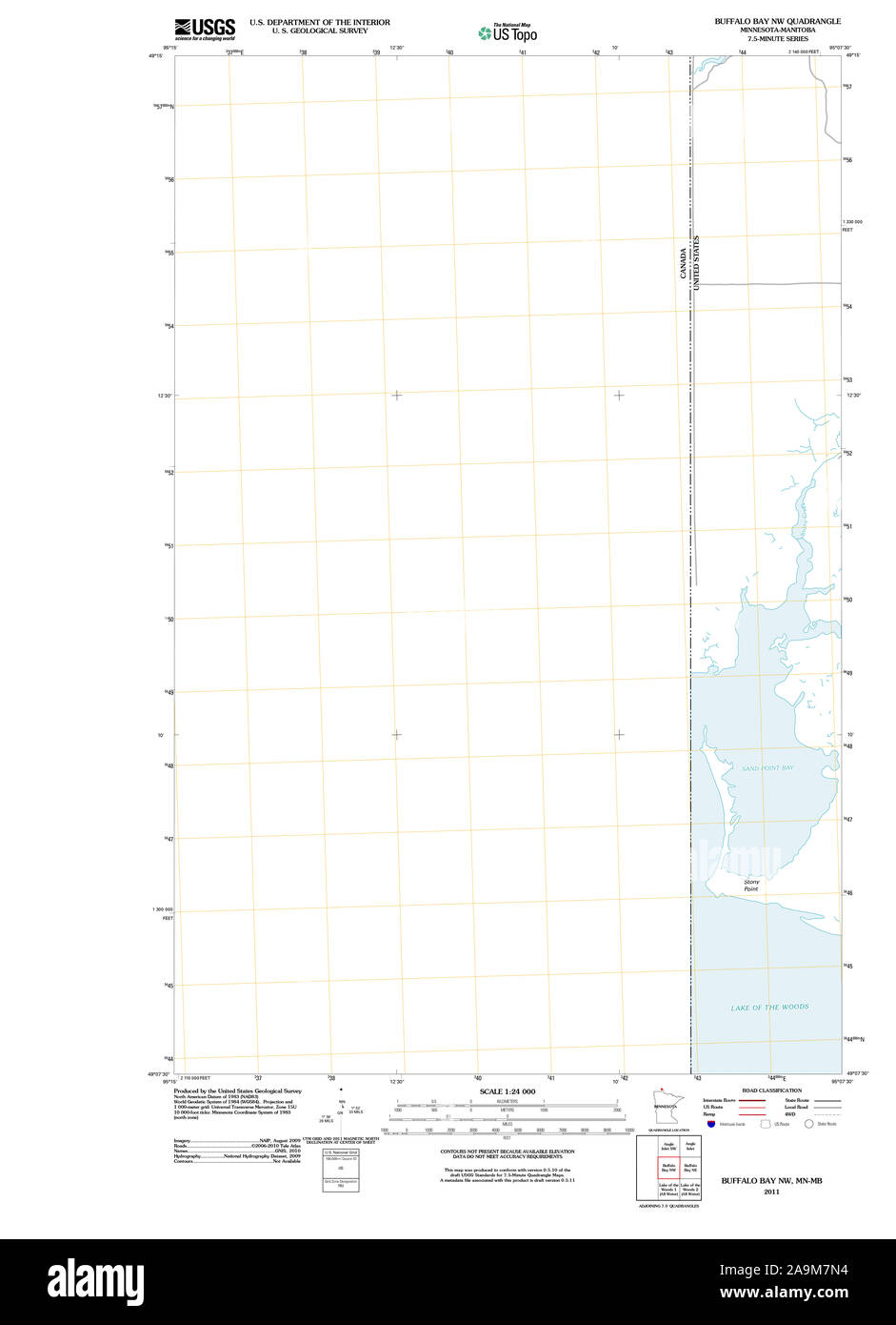 Map of buffalo minnesota hi-res stock photography and images - Alamy