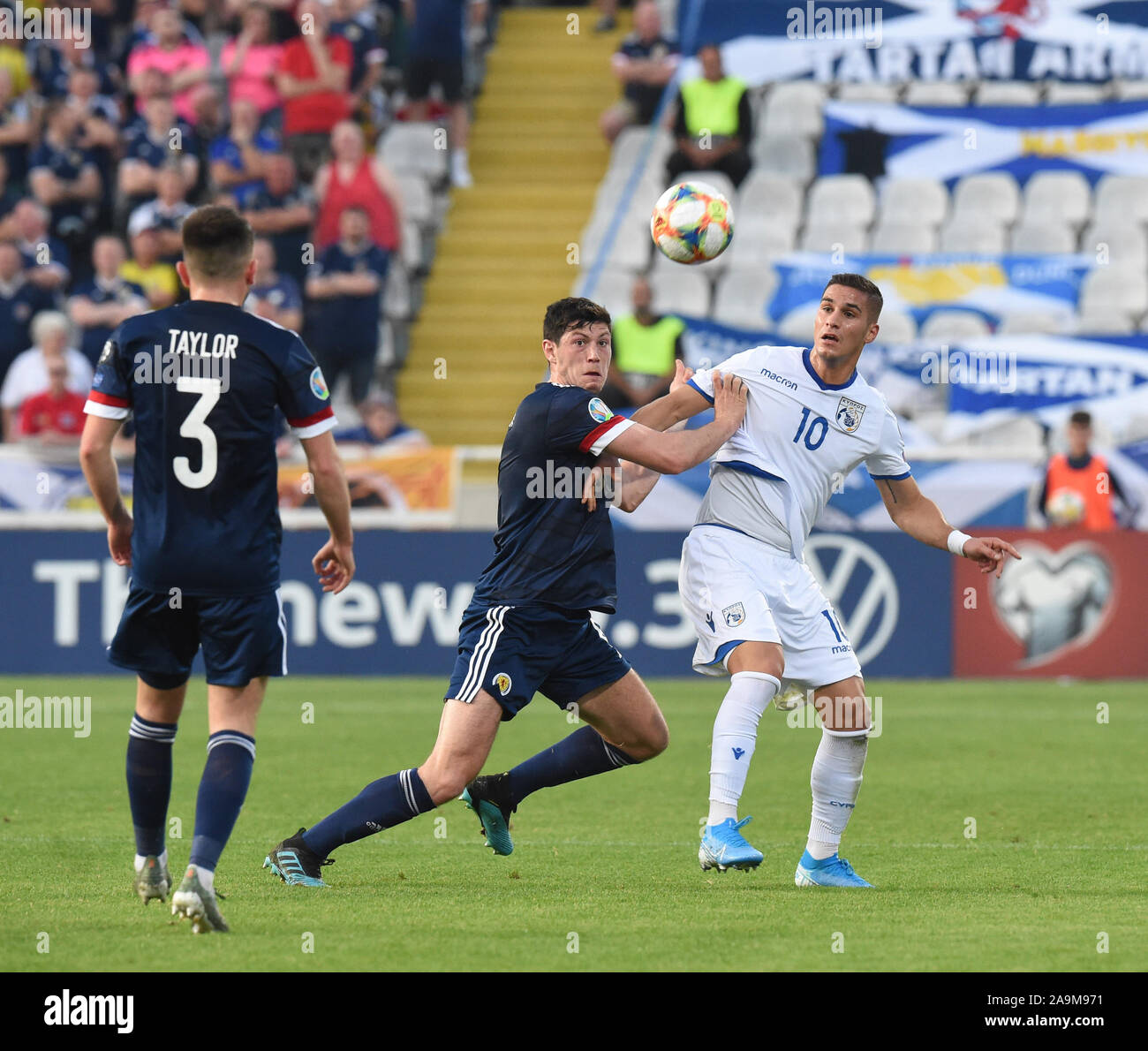 GSP Stadium Nicosia, Cyprus.. 16th Nov, 2019. Football Cyprus vs ...