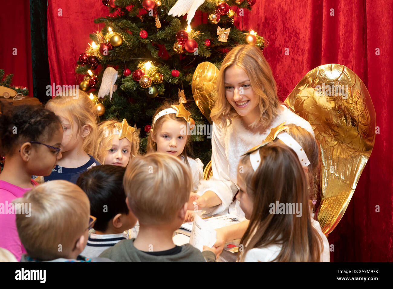 The Christkind post office in Engelskirchen in the Bergisches Land has ...