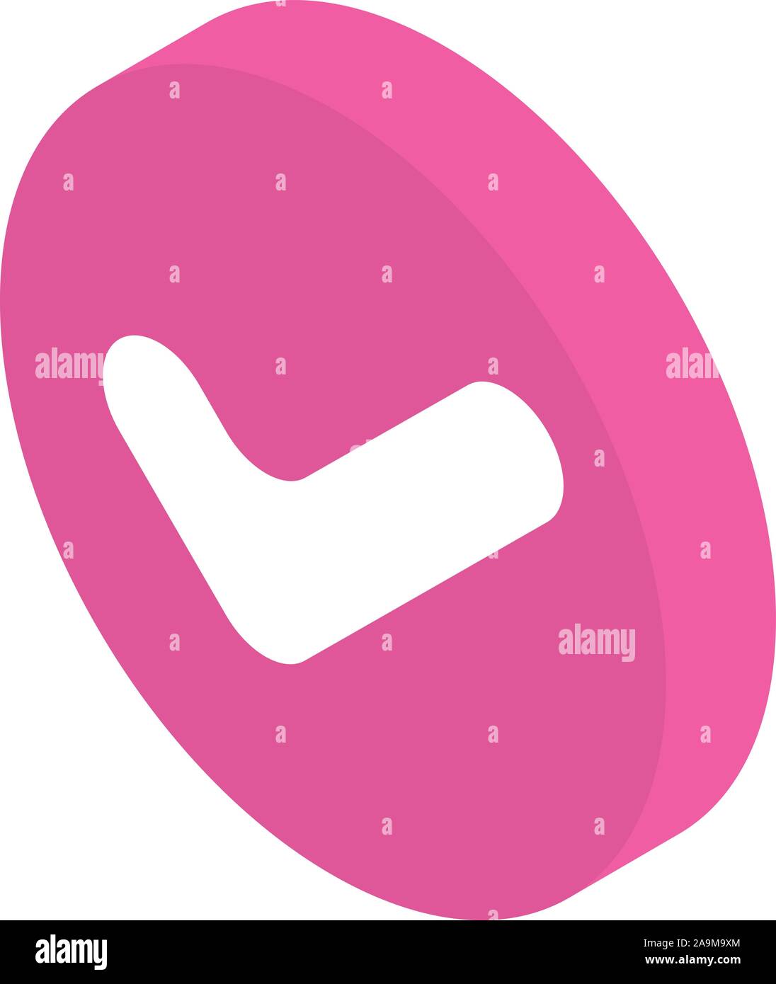 Checklist vector computer graphic 3d vector illustration hi-res stock ...