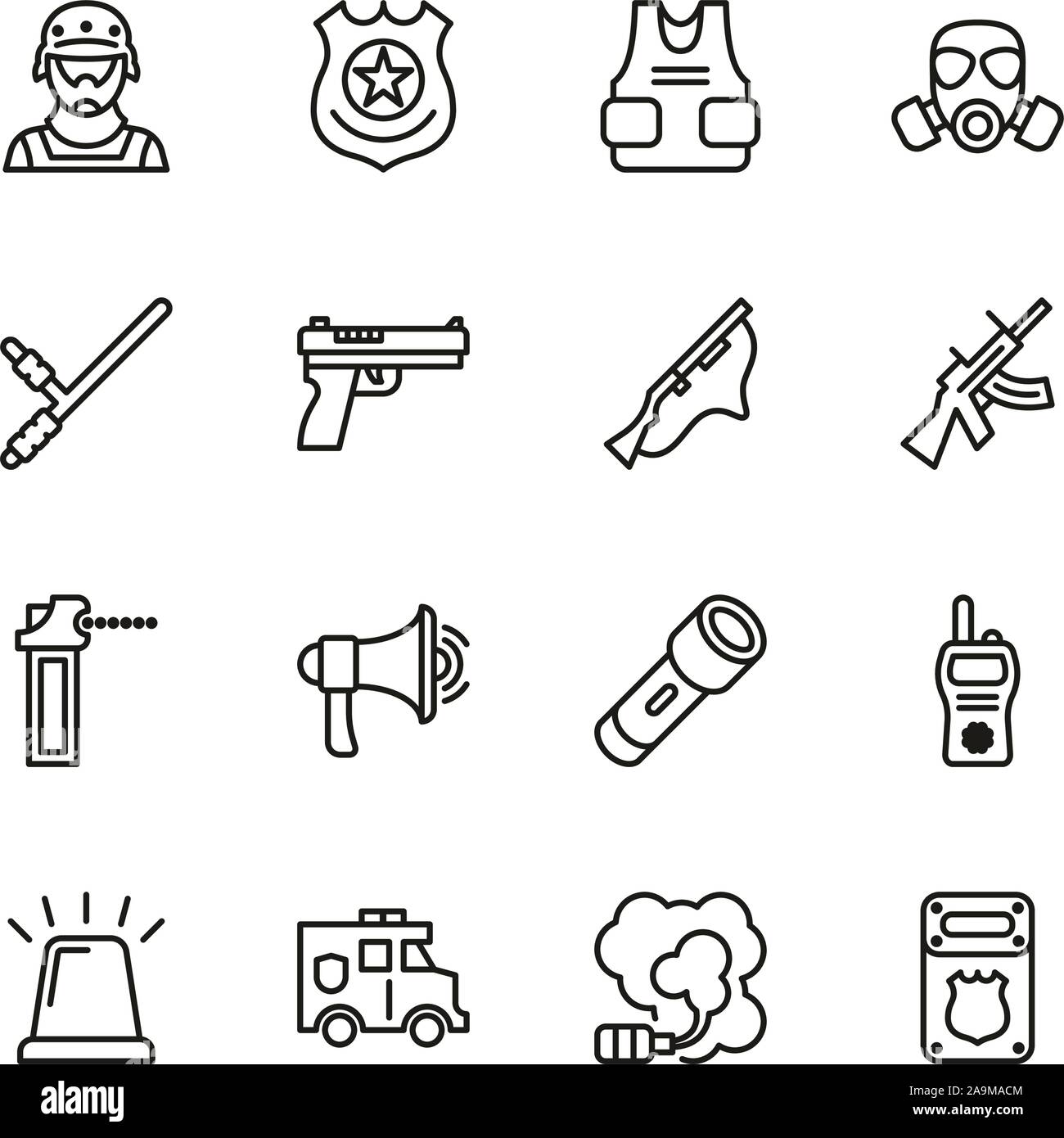 Team vest icon outline Cut Out Stock Images & Pictures - Alamy