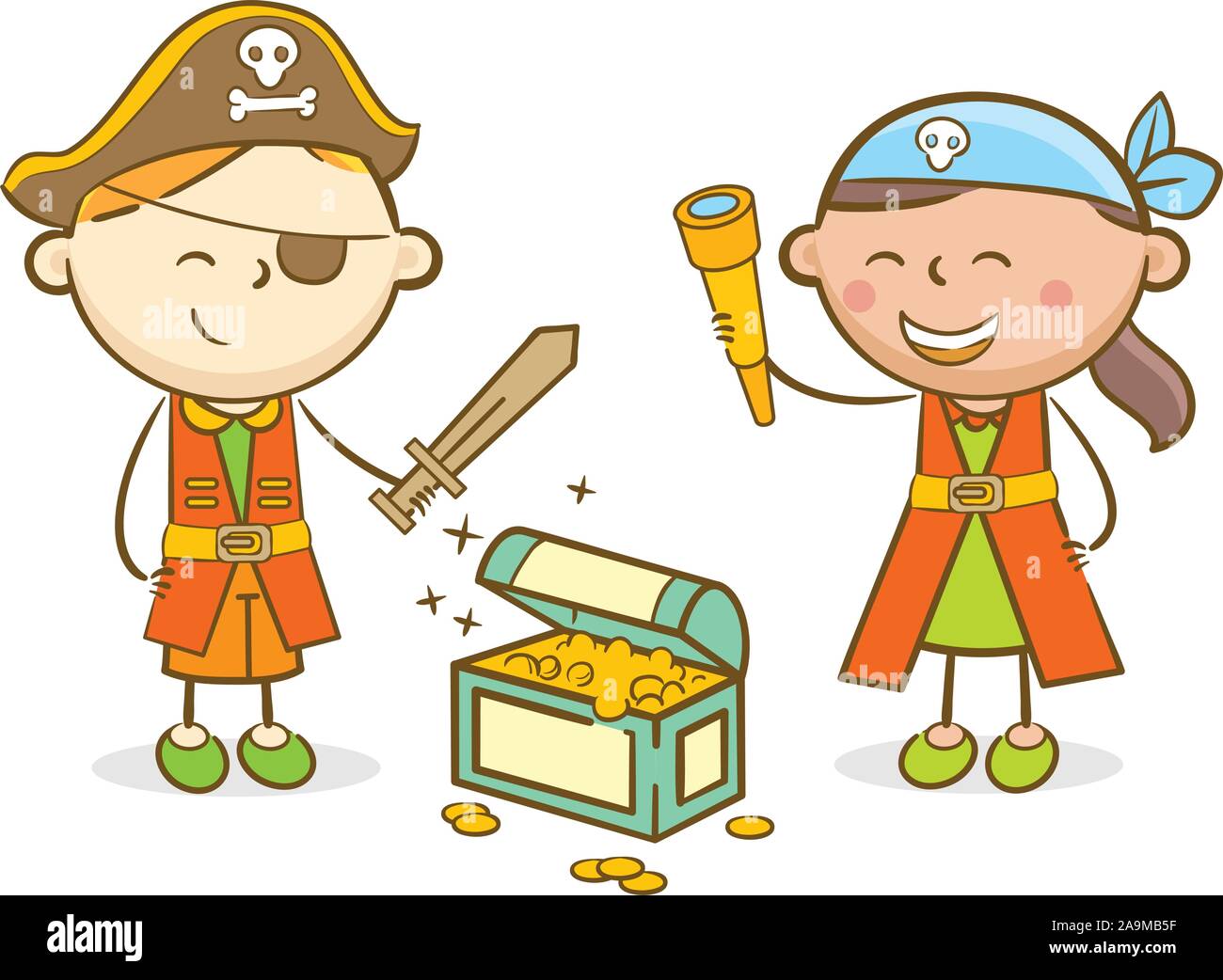 Role as a pirate Stock Vector Images - Alamy