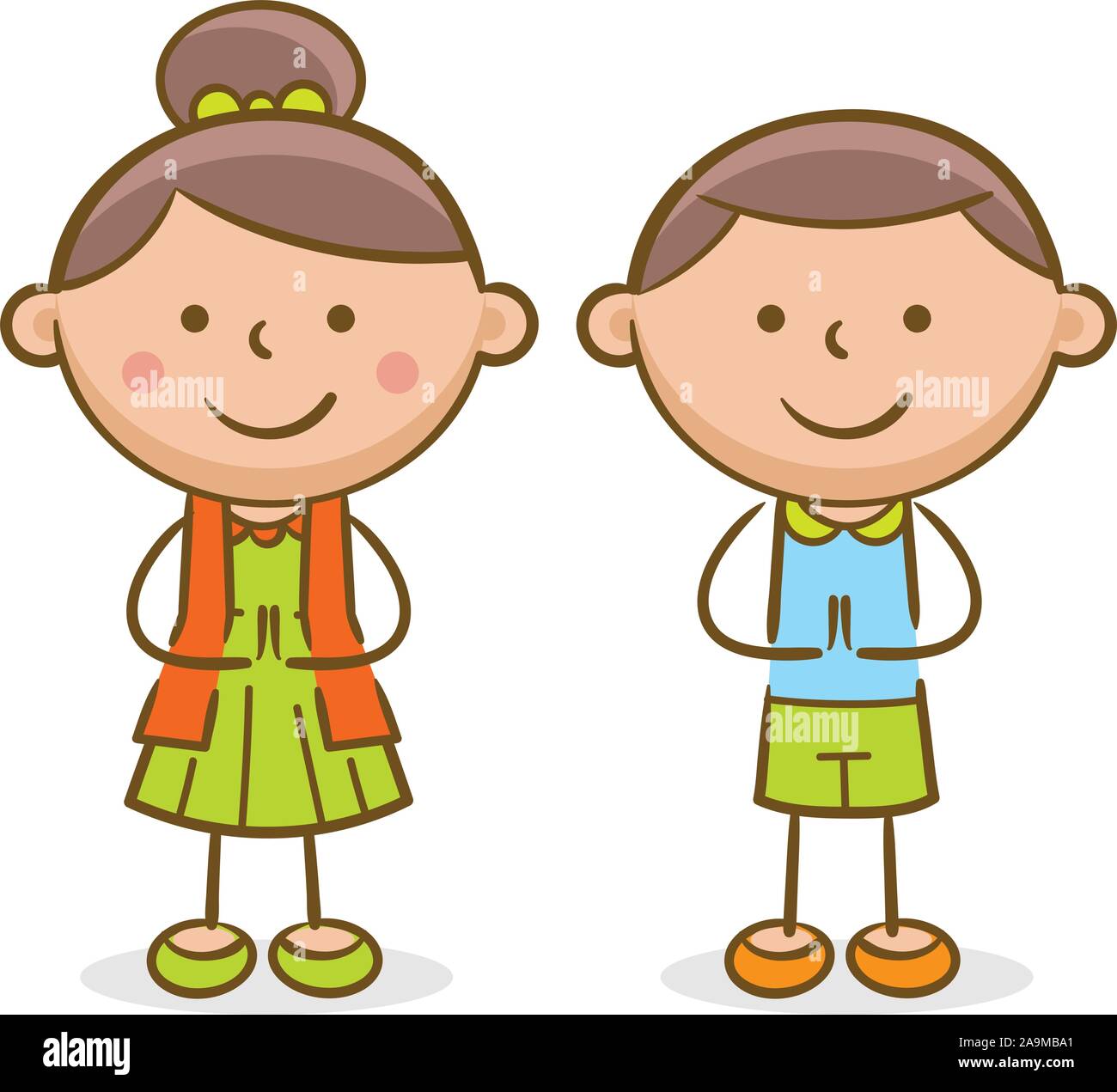 Hispanic Children Clipart