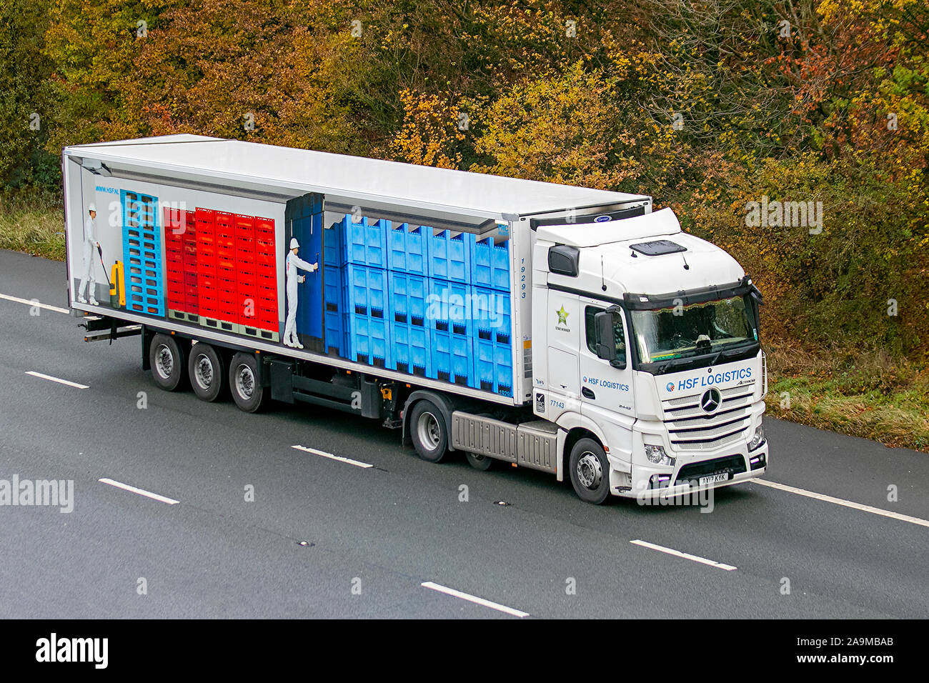 HSF Logistics; Haulage delivery trucks, lorry, transportation, truck ...