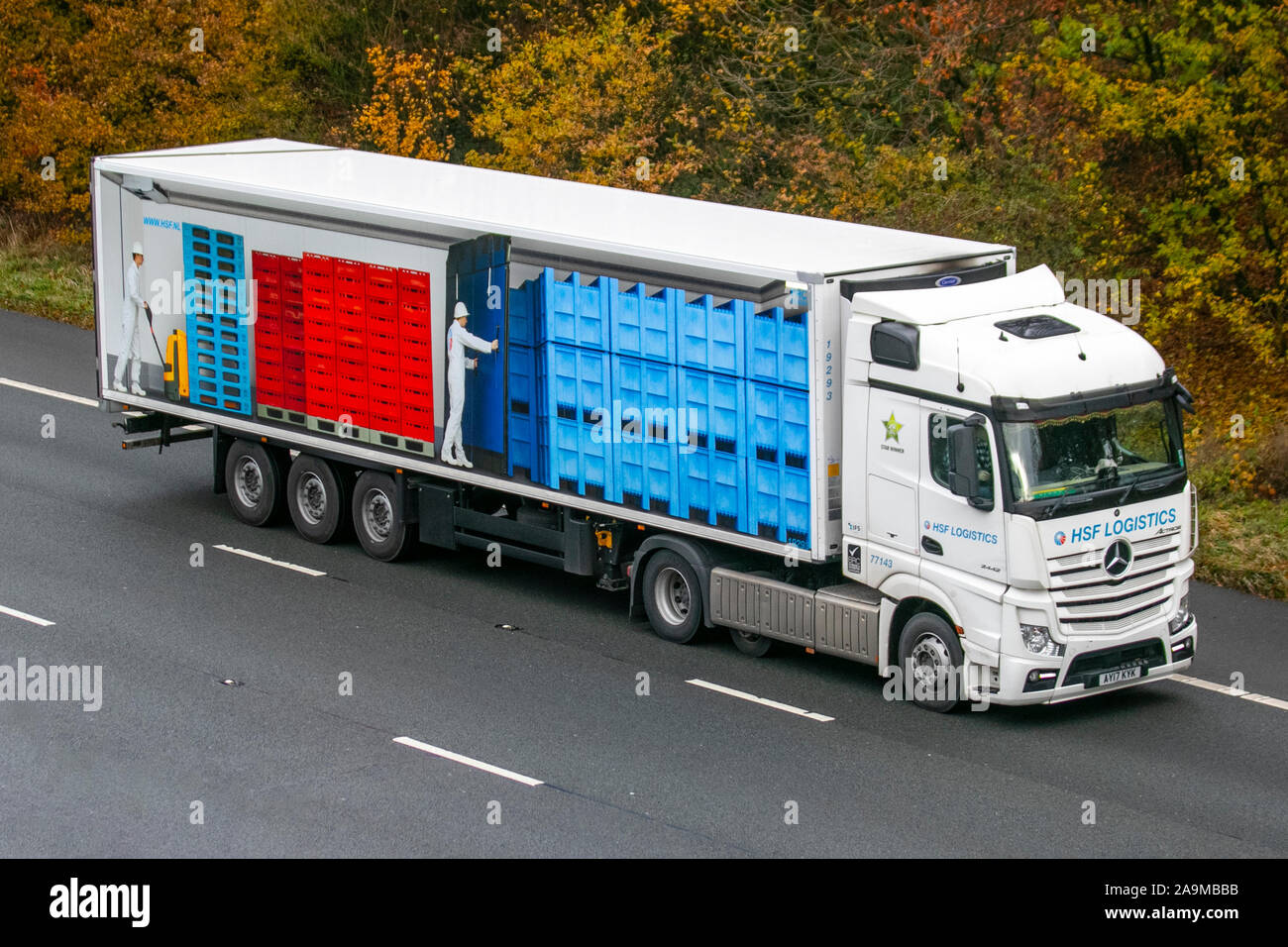 HSF Logistics; Haulage delivery trucks, lorry, transportation, truck ...