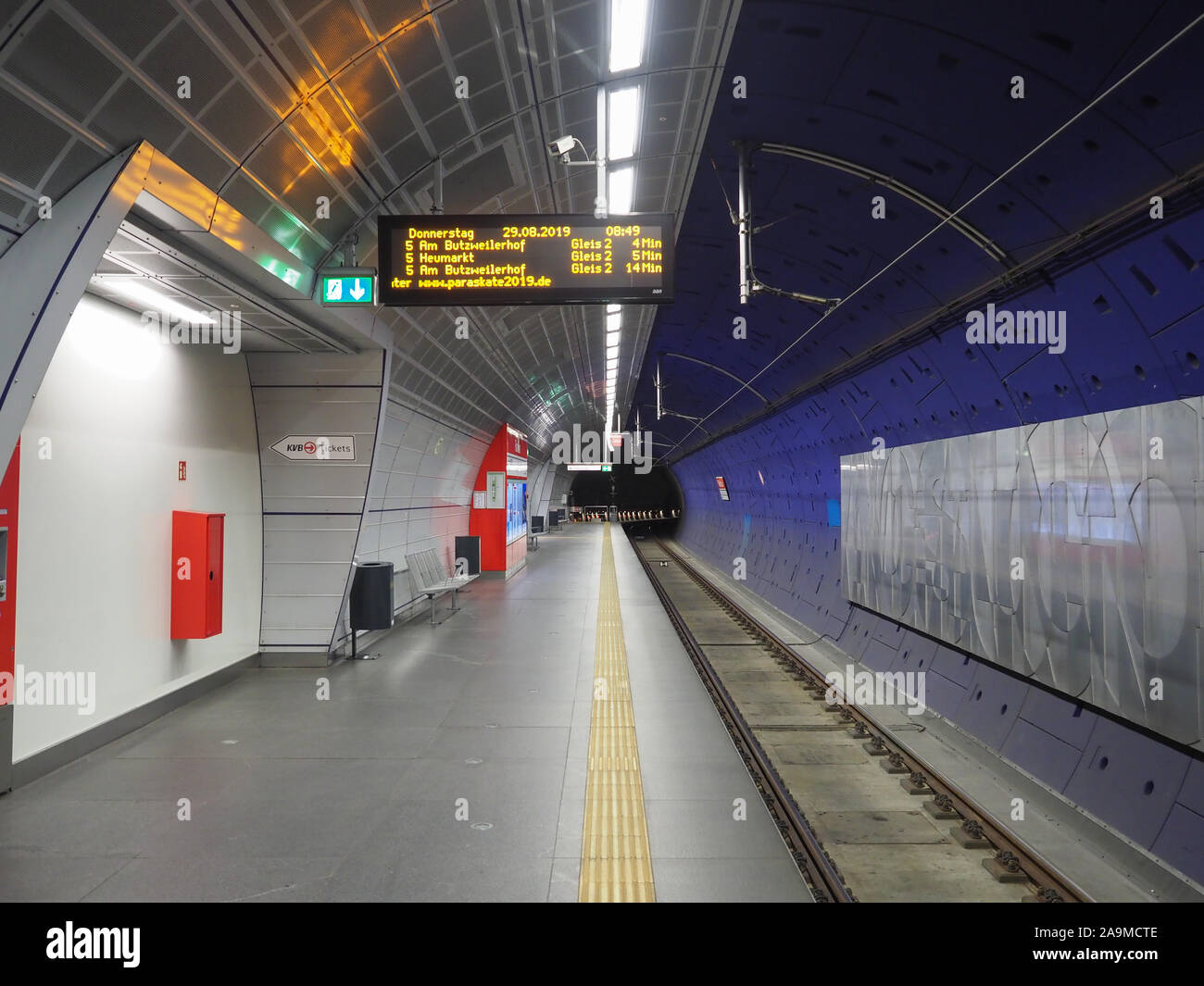 Metro station cologne germany hi-res stock photography and images - Alamy